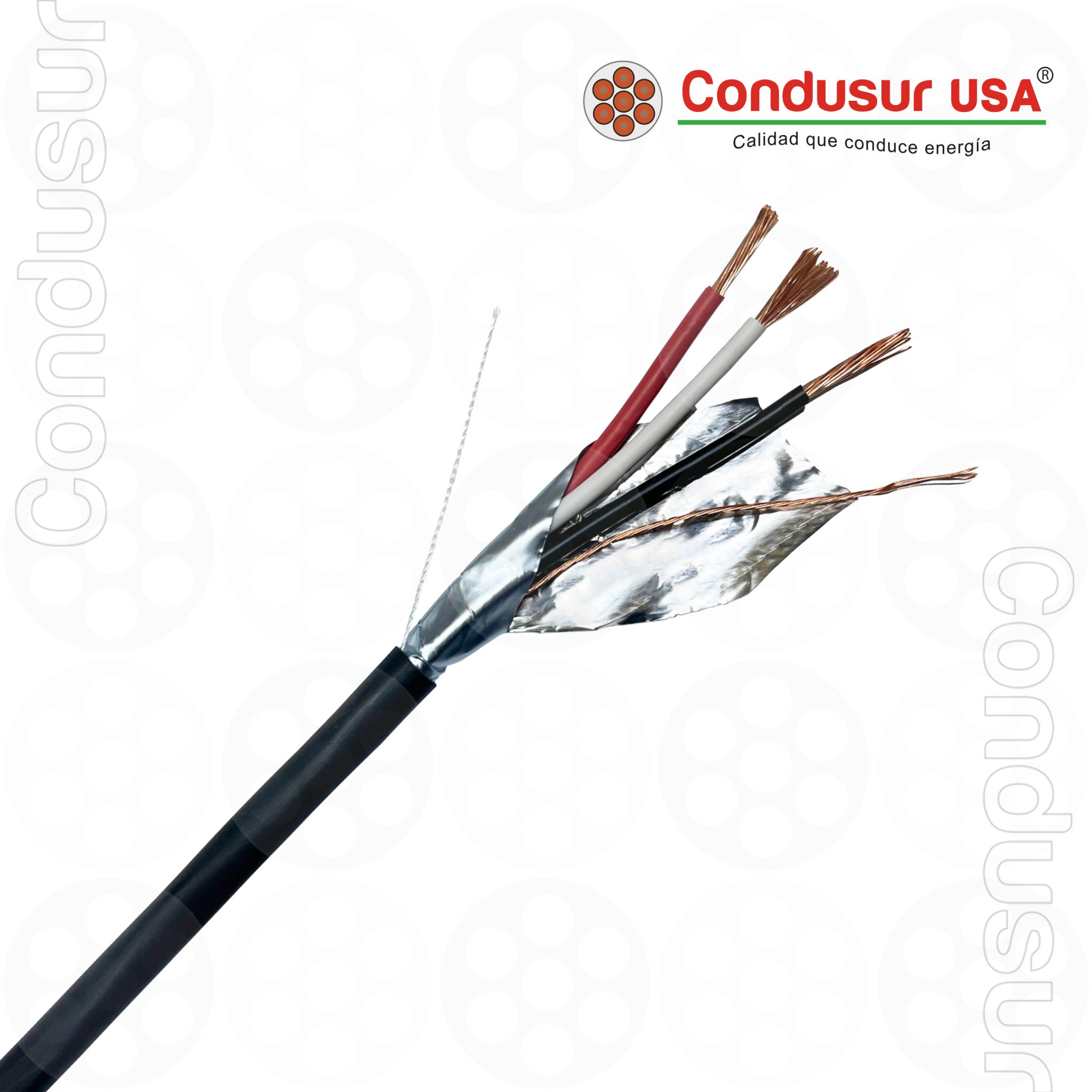CABLE INSTRUMENTACIÓN 3X22 AWG APANTALLADO - CONDUSUR