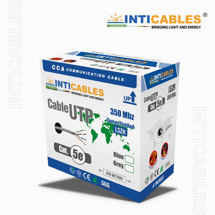 CABLE UTP CAT.5E CCA -GRIS - CONDUSUR
